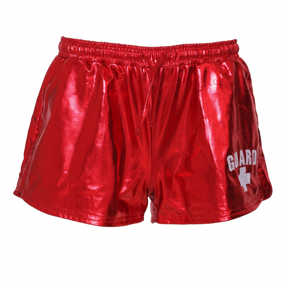 Lifeguard Metallic Shiny Shorts– JustLifeguard
